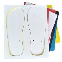 China Customized Sublimation Flip Flops Slippers Blanks For Kids And For Adult for sale