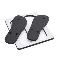 China Printable Kids And Adult Sublimation Slipper Custom Sublimation Flip Flops Blanks for sale