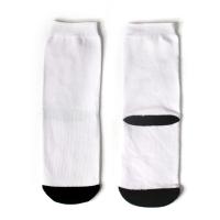 China Blank Polyester White Sublimation Socks For Customized Photos Printing for sale