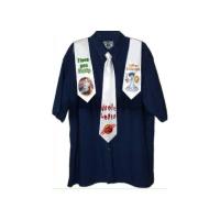 China Customized Blank White Silk Sublimation Necktie For kids And Adult for sale