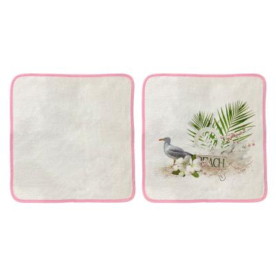 China High Absorbent Double-Sided Sublimation Microfiber Towels For Sublimation Printing for sale