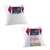 China 16*16 Inch Blank Sublimation Cushion Cover With Pocket And Rabbit Ear For Easter Day for sale