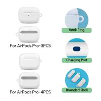China Custom PC Coated 3D Sublimation Airpods Pro Case For Heat Transfer for sale