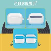 China Custom PC Coated 3D Sublimation Airpods Pro Case For Heat Transfer for sale