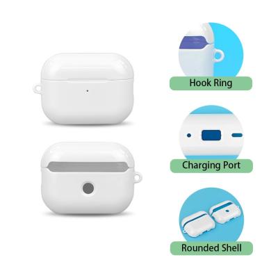 China Sublimation For Air Pod Case Diy Logo Custom 3D PC Sublimation Blanks For Airpod Pro 2 Earphone Protective Cover for sale