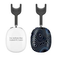 China For Airpods Max Sublimation Blank Coated PC Case Custom 3D Printing Anti-Scratch Protective Sublimation Headphone Cover for sale