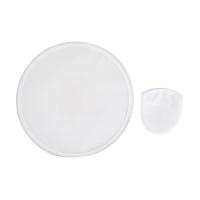 China DIY Custom Sublimation Frisbee 25cm Blank Round Sublimation Foldable Fan for sale