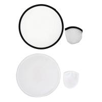 China DIY Custom Sublimation Frisbee 25cm Blank Round Sublimation Foldable Fan for sale