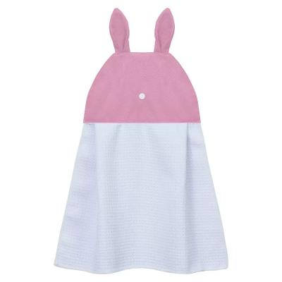 China Creative Waffle Polyester Hand Towels For Sublimation With Rabbit Ear for sale
