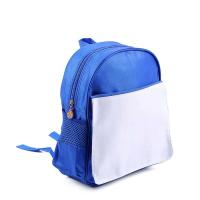 China Colored Sublimation Backpack Blanks Schoolbag For Kids With Detachable Printing Part Custom Sublimation Book Bags for sale