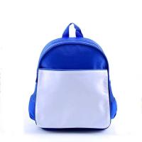 China Colored Sublimation Backpack Blanks Schoolbag For Kids With Detachable Printing Part Custom Sublimation Book Bags for sale