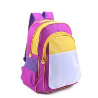 China Custom Logo Oxford Sublimation Blanks Book Storage Bag Custom Sublimated Backpacks For Kids for sale