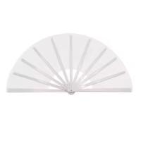 China 13'' Polyester Double Sided Sublimation Fan Blanks For Photos Printing Customization for sale