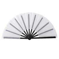 China 13'' Polyester Double Sided Sublimation Fan Blanks For Photos Printing Customization for sale