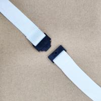 China Printable Double Sided Polyester Sublimation Lanyard Blanks With Safety Buckle for sale