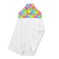 China Waffle Polyester Sublimation Hand Towel Blanks For Kitchen And Bathroom for sale