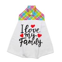 China Waffle Polyester Sublimation Hand Towel Blanks For Kitchen And Bathroom for sale