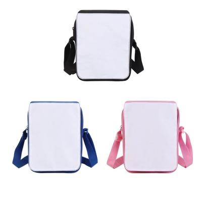 China Small Size Blank Sublimation Messenger Bag Personalised Shoulder Bag Diy Photo Printing Cross Body Bag for sale