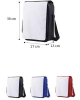 China Big Capacity Sublimation Cross Body Bag Custom Messenger Bag Blank Sublimation Shoulder Bag for sale