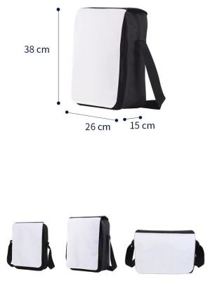 China Medium Size Sublimation Shoulder Bag Custom Messenger Bag Design Your Own Shoulder Bag for sale