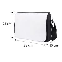 China Big Capacity Sublimation Cross Body Bag Custom Messenger Bag Blank Sublimation Shoulder Bag for sale