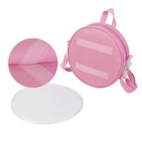 China Blank Cute Custom Crossbody Bag Small Round Sublimation Coin Purse For Ladies And Students for sale