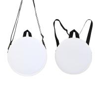 China Blank Cute Custom Crossbody Bag Small Round Sublimation Coin Purse For Ladies And Students for sale