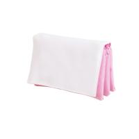 China Sublimation Blank Student Pencil Pouch Personalized Creative Three-Layer Flip Cover Zipper Stationery Bag For Storing Accessories And Cosmetics for sale