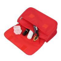 China Canvas Blank Sublimation Makeup Bag Detachable Flap DIY Custom Logo Print Pencil Cosmetic Bags for sale