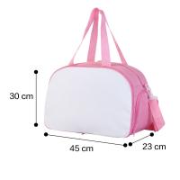 China DIY Custom Blank Sublimation Gym Bag Travelling Bag Sublimation Blank Women Shopping Cross Body Bag For Winter Autumn Summer Spring for sale
