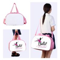 China DIY Custom Blank Sublimation Gym Bag Travelling Bag Sublimation Blank Women Shopping Cross Body Bag For Winter Autumn Summer Spring for sale