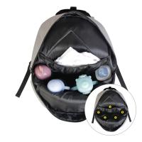 China Custom Photo Sublimation Backpack Diaper Bag Multifunction Travel Baby Changing Mummy Bag Novelty Gift for sale