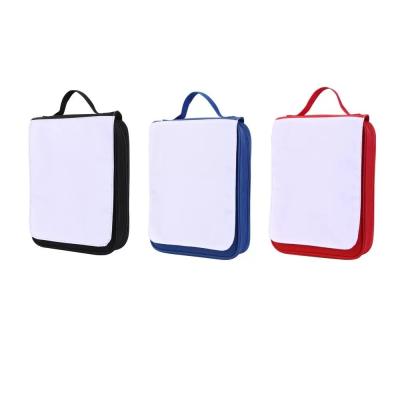 China Blank Sublimation Tote Bag Bible Bag Custom Storage Bag For Holding Books Certificate Card Passport for sale