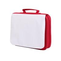 China 600D Polyester Sublimation Bible Bag Portable Briefcase Multifunctional Book Storage Bag For Heat Transfer for sale