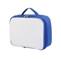 China Blank Portable Thermal Sublimation Blank Lunch Bags For Camping School Travel Sport Custom Sublimation Picnic Bag for sale