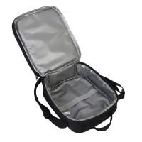China Custom Logo Sublimation Blank Insulated Lunch Tote Bag With Strap Heat Transfer Lunch Crossbody Bag Blanks for sale
