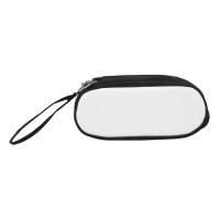 China Portable Waterproof Canvas Makeup Bag Sublimation Blank For DIY Design Pencil Case Sublimation for sale