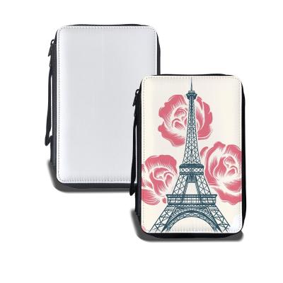 China Waterproof Portable Sublimation Pencil Bag Diy Custom Art Drawing Stationery Bag Blanks for sale