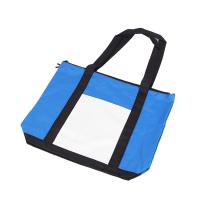China Colored Sublimation Diaper Bag Blanks Printable Canvas Mom Bag For Heat Transfer Printing for sale