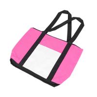 China Colored Sublimation Diaper Bag Blanks Printable Canvas Mom Bag For Heat Transfer Printing for sale