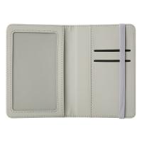 China Full Printing Blank Sublimation Passport Cover With Card Slots Leather Passport Holder Personalized for sale