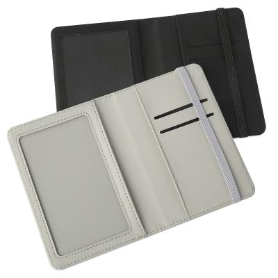 China Full Printing Blank Sublimation Passport Cover With Card Slots Leather Passport Holder Personalized for sale