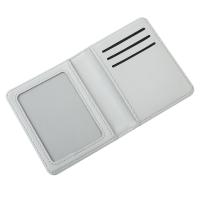 China Double-Sided Printing PU Leather Sublimation Id Card Holder Blanks Waterproof for sale