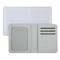 China Double-Sided Printing PU Leather Sublimation Id Card Holder Blanks Waterproof for sale