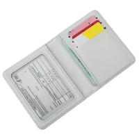 China Double-Sided Printing PU Leather Sublimation Id Card Holder Blanks Waterproof for sale