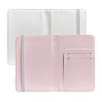 China Personalized Printed Travel Sublimation Passport Cover PU Leather Card Passport Case Blank Sublimation Passport Holder for sale