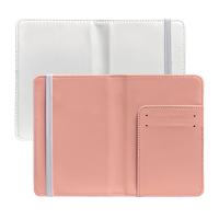 China Personalized Printed Travel Sublimation Passport Cover PU Leather Card Passport Case Blank Sublimation Passport Holder for sale