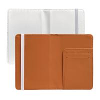 China Personalized Printed Travel Sublimation Passport Cover PU Leather Card Passport Case Blank Sublimation Passport Holder for sale