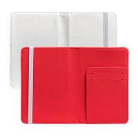 China Personalized Printed Travel Sublimation Passport Cover PU Leather Card Passport Case Blank Sublimation Passport Holder for sale