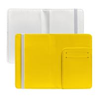 China Personalized Printed Travel Sublimation Passport Cover PU Leather Card Passport Case Blank Sublimation Passport Holder for sale